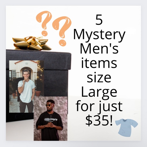 Other | We Are Selling Mens Mystery Boxes For 35firm 5 Items Size Large ...